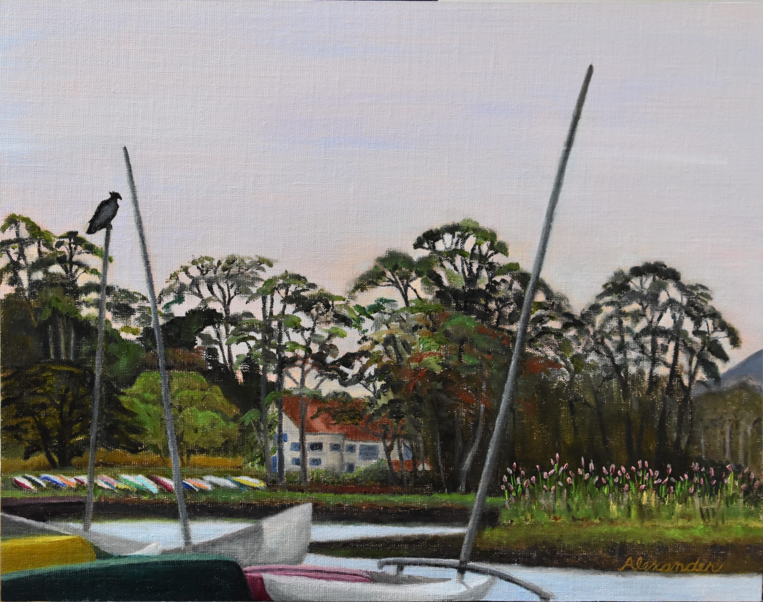 Oil Painting - "Morro Bay Inlet" - Tricia Alexander Art